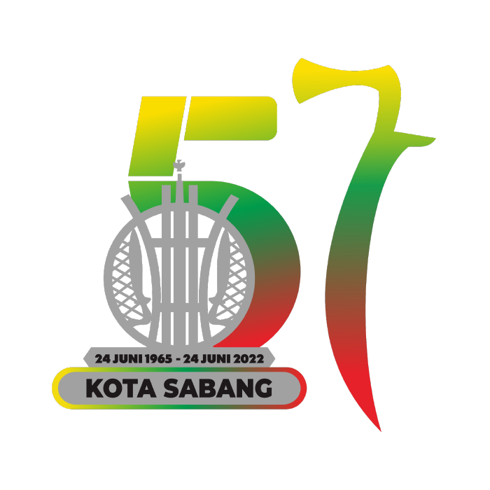 Logo dan Tema HUT Kota Sabang ke 57 Tahun 2022